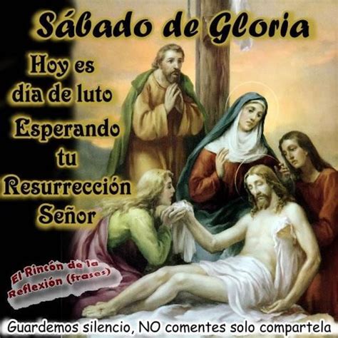 Frases Por El Sábado Santo Postales Y Mensajes Para Compartir Vía