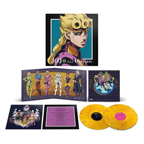 Jojos Bizarre Adventure Golden Wind Receives Vinyl Album Release