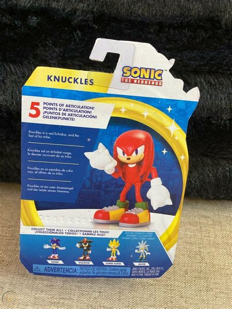 Sonic The Hedgehog Knuckles 25 Mini Figure Articulated 30th