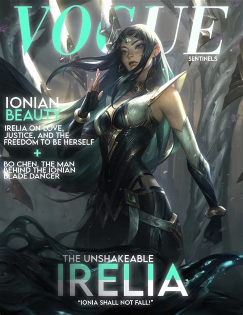 Lol Un Fan Convierte Las Nuevas Skins En Portada De Una Revista Y