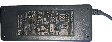 Logitech 993 001943 Rally Display Hub Spare Power Adapter 90 W Power 19v Dc Output Voltage