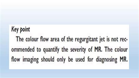 Echo Mitral Regurgitation 1 Pptx