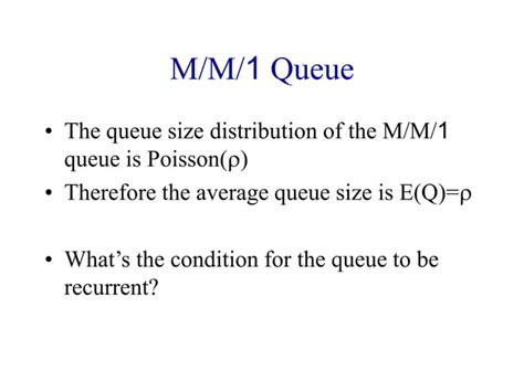 讨论：continuous Time Markov Chains And Basic Queueing Theoryppt