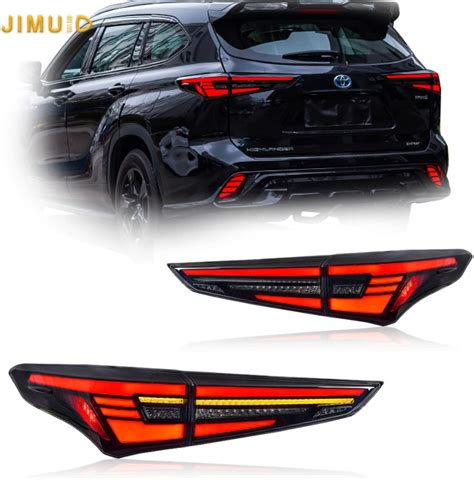 Buy Jimuid Led Tail Lights For 2022 Toyota Highlander Start Dynamic