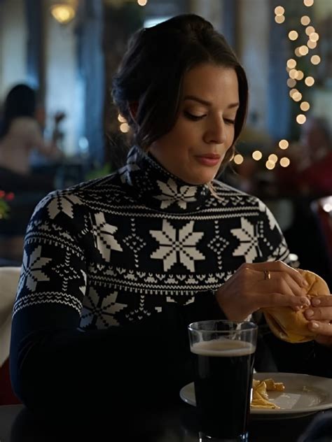 Merry Christmas Ted Cooper 2025 Kimberley Sustad Snowfall Sweater