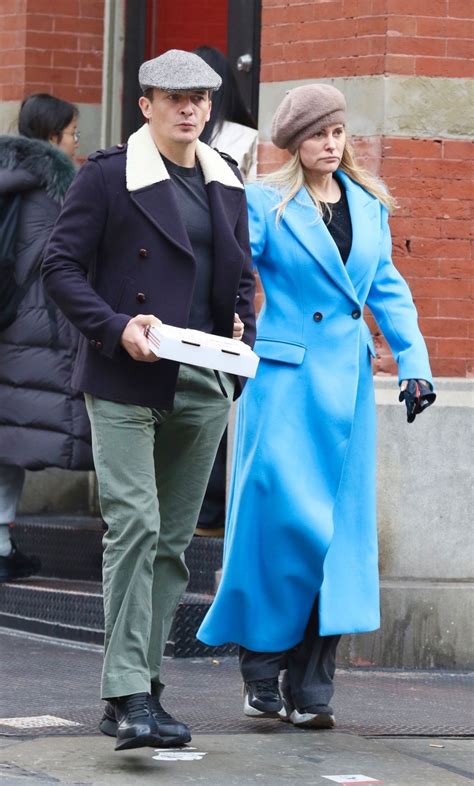 Aimee Mulllins And Rupert Friend Out In New York 12 26 2023 Hawtcelebs