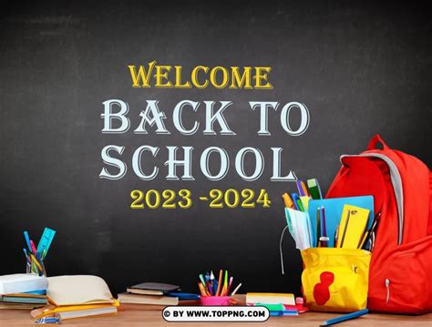 Back To School Background With Education 2023 2024 Image Id 490938