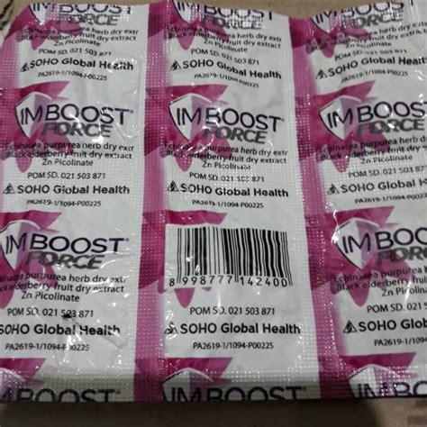 Jual Imboost Force Harga Potongan Butir Shopee Indonesia