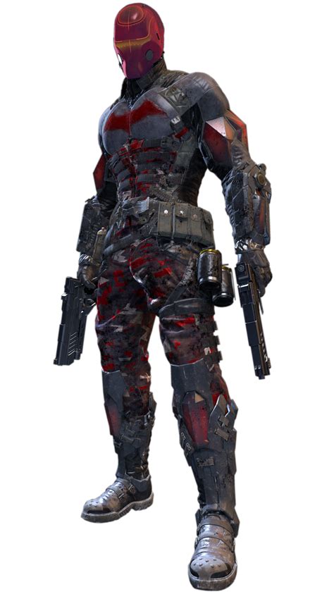 Arkham Knight Red Hood Variant By Sdwan On Deviantart