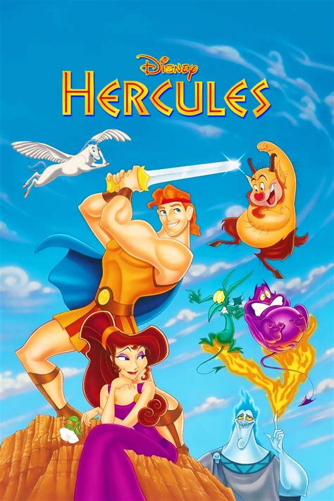 Hercules 1997 Film Poster By Sillyjellybeans On Deviantart