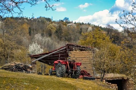 Older Tractor Model Stock Image Image Of Farm Disrepair 314528763