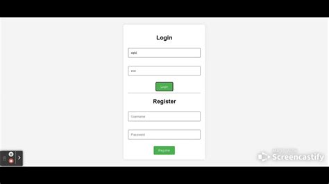 Tutorial Membuat Form Login Menggunakan Html Dan Phpmyadmin Youtube