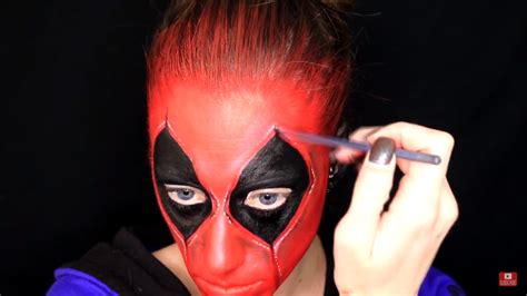 Deadpool Makeup