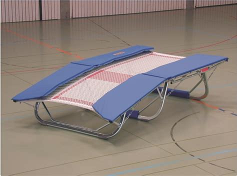 Double Mini Trampoline Sports Equipment Gym And Track Supplies Gimtrac