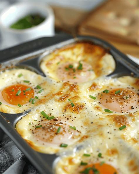 Baked French Eggs Recipe With Herbed Creamy Topping Perfection