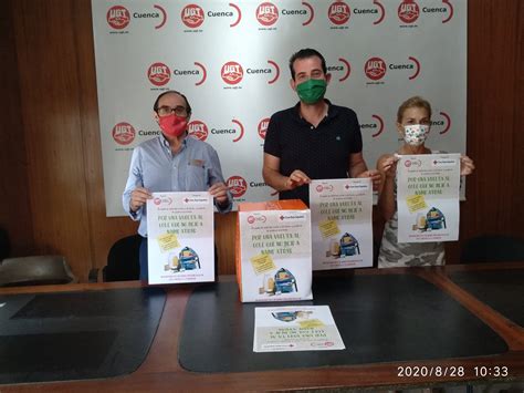 Ugt Cuenca Inicia Una Recogida De Material Escolar Y Productos Básicos