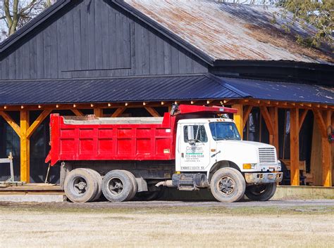 International 10 Wheel Dump Truck Hamilton Ny March 201 Flickr