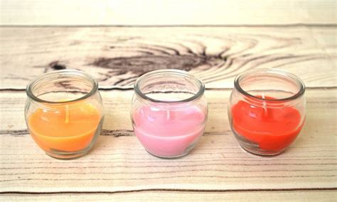 Up To 44 Off Set Of 3 Swizzels Candy Scented Candles 43g Groupon