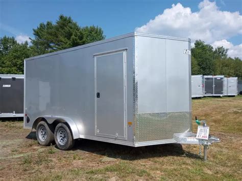 2025 E Z Hauler 75x14 7k Aluminum Enclosed Cargo Trailer Wspring
