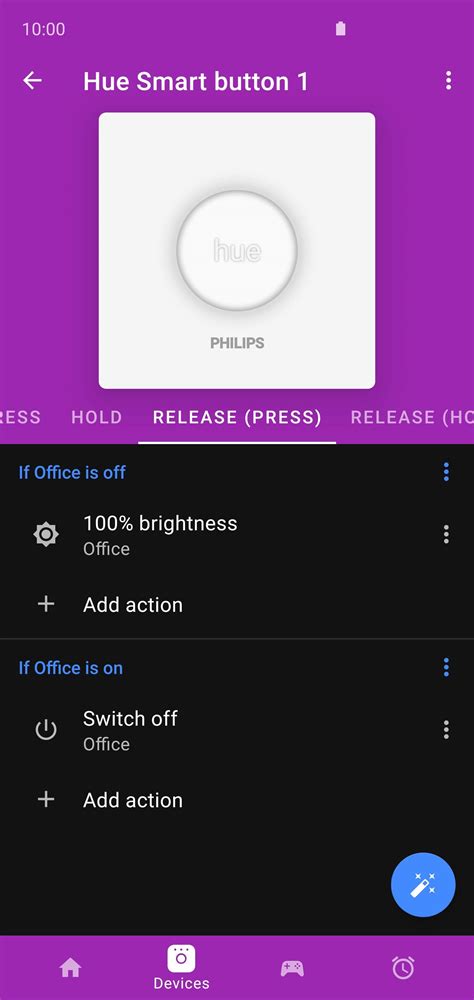 Can The Hue Smart Button Behavior Be Customized Devices Hue