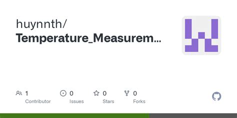 Github Huynnthtemperaturemeasurement