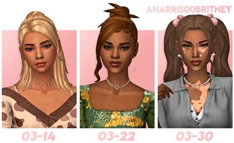 Aharris00britney Sims Sims 4 Cas Sims 4 Cc Finds