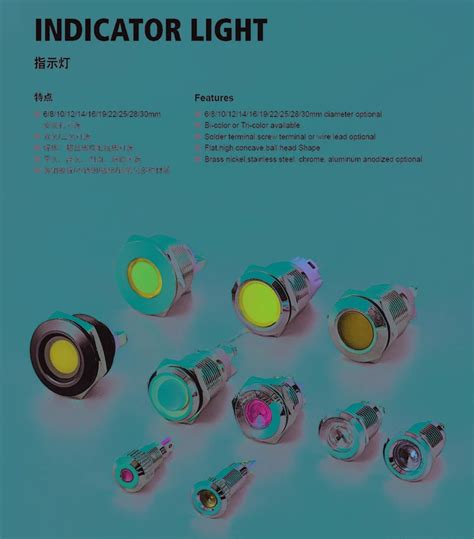 22mm Indicator Lamp Emergency Stop Switches Buy Alarm Indicator Light