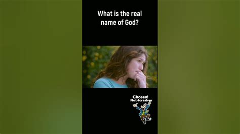 What Is The Real Name Of God Youtube