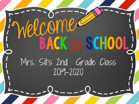 Mrs Sills 2 Nd Grade Class 2019 2020