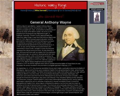 Anthony Wayne Est Dans Lannuaire Des Célébrités Anthony Fr
