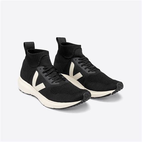 V Knit Veja X Rick Owens Mid Black Pierre