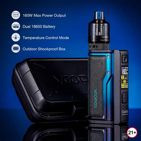Voopoo Argus Gt Kit 160w With Pnp Tank Vape Mate Dubai