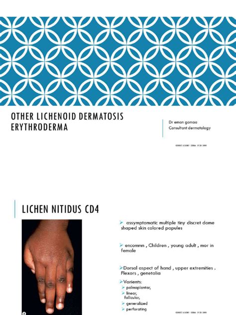 Other Lichenoid Dermatosis Pdf