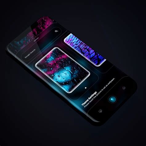 Glassmorphism Theme For Klwp Settings Page