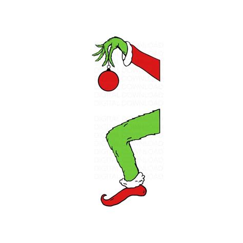 Grinch Legs Printable Printable Holiday Crafts