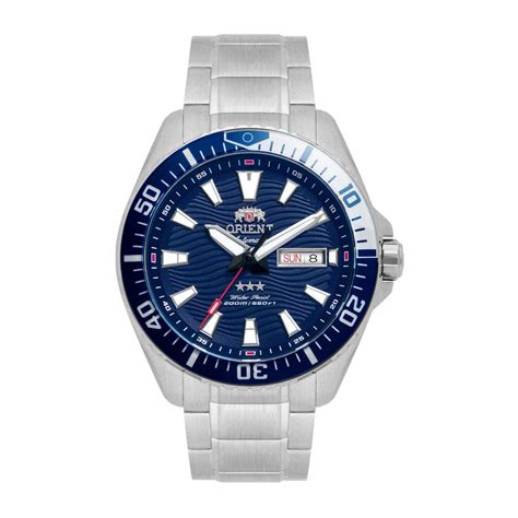 Orient Sport Sea Yn6ss012 D1sx Azul Automático 3 Estrelas Relojoaria