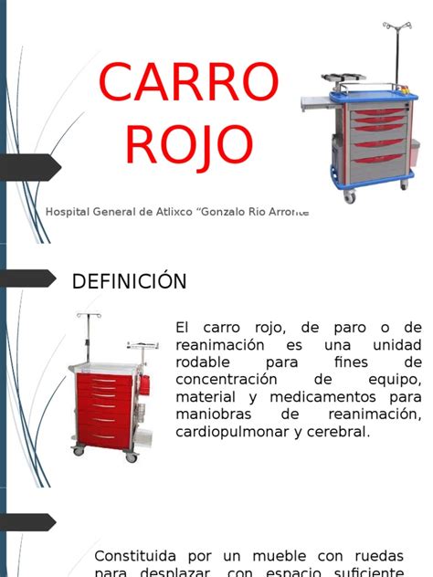 Carro Rojo Pdf Reanimación Cardiopulmonar Medicina