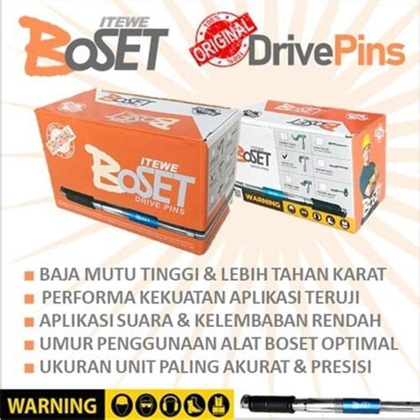 Jual Boset Drive Boset Pin Angle Clip Original Paku Ramset Jakarta