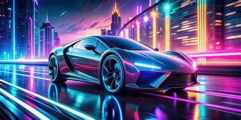Neon Sports Car Background Images Hd Pictures And Wallpaper For Free