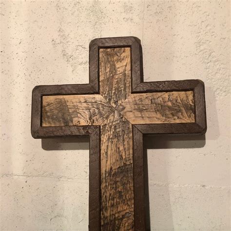 Rustic Cross Etsy