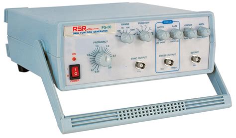 Rsr 3mhz Sweep Function Generator Model Fg 30 Electronix Express
