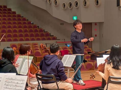 本日は客演指揮いただく中村暢宏先生の初来団です。演 大垣市室内管弦楽団／kammerorchester Ogaki Facebook