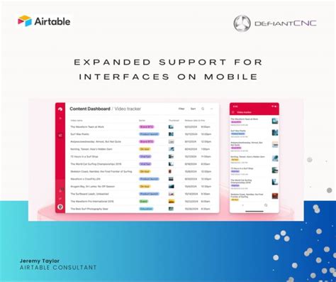 Introducing Airtable's new mobile apps | Jeremy Taylor posted on the topic | LinkedIn