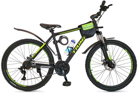 Купить Велосипед TRINX M116 26 2020 17 черный-зеленый в Алматы ...