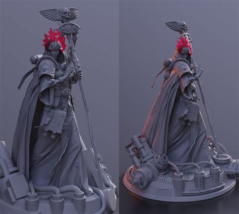 Vadim B Cassia Orsellio W40k Rogue Trader Collectors Edition Statue