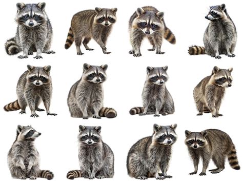 Raccoon Standing On All Fours Svg Psd High Quality Free Psd Templates