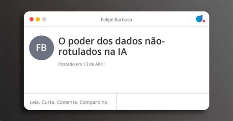 o poder dos dados não rotulados na ia
