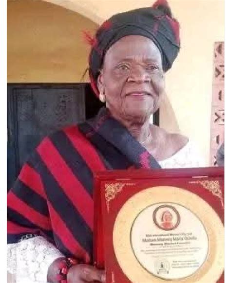 Mammy Market Founder Maria Ochefu Dies At 86 Musbizus Blog