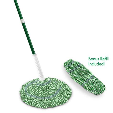 Libman Tornado Microfiber Twist String Mop With Extra Refill 1822 The Home Depot