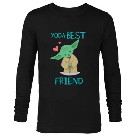 Star Wars Yoda Best Friend Yoda Chibi Portrait Birthday T Long